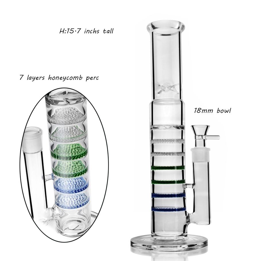 2020 15.7 Inches Tall Glass Bubbler Glass Water Bong Heady Dab Rigs ...