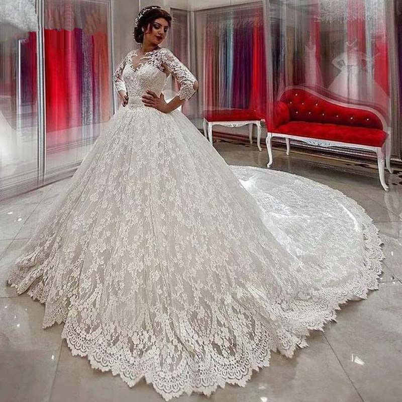 Big Princess Wedding Dresses