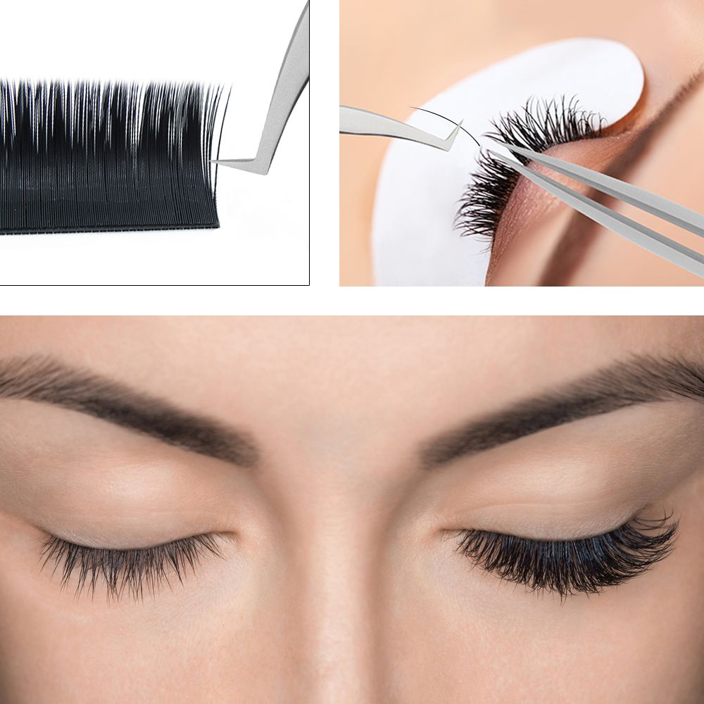 Wholesale Flash Girl Classic Eyelash Extension Free Sample 5 Models ...