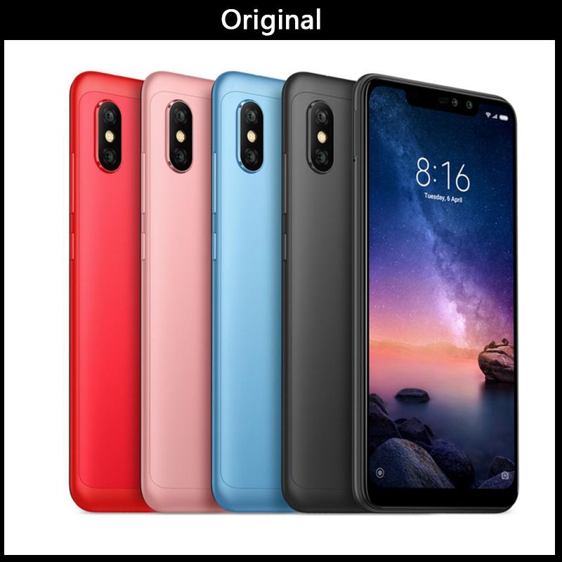 Best Original Xiaomi Redmi 6 Pro Mobile Phone 3/4GB 32GB RAM ROM ...