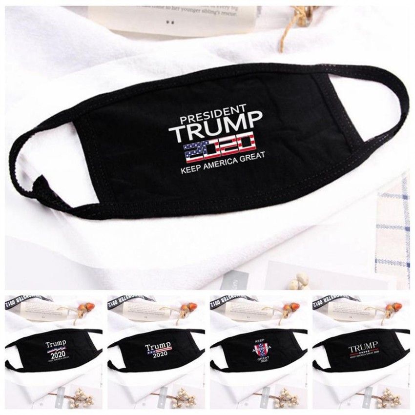 2020 USA American President Trump Face Mask Election Cotton Mouth Trump ...