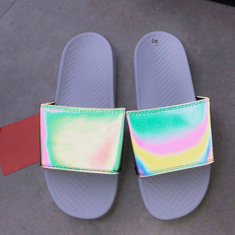 Gdragon GD Style Split Rainbow Slipperss For Men And Women Perfect For ...