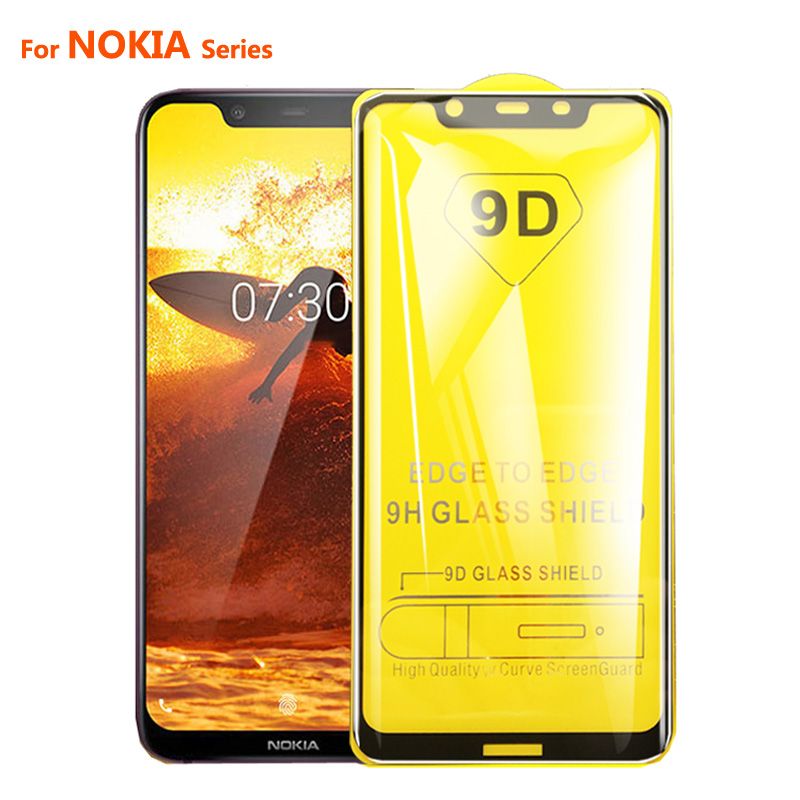 9D Full Tempered Glass For8.1 7.1 6.1 5.1 Plus 4.2 3.2 Screen Protector ...