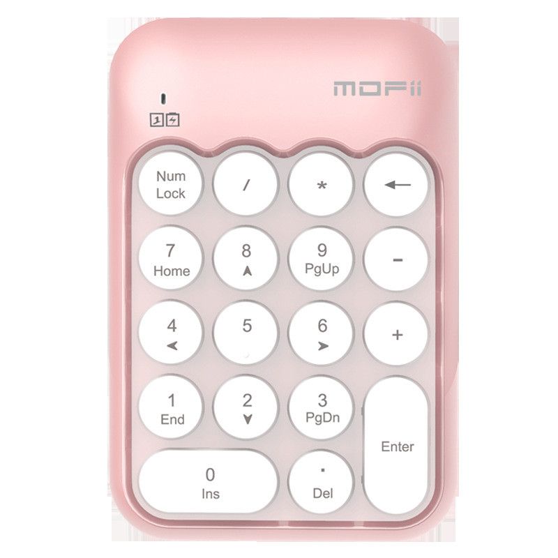 Multimedia 2.4Ghz Candy Numeric Keypad Wireless Digital Keyboard 18 ...