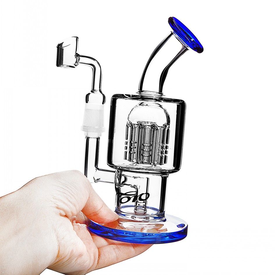 TORO Glass Water Bong Hookahs Birdcage Perc Bubber WaterPipe Glasses ...