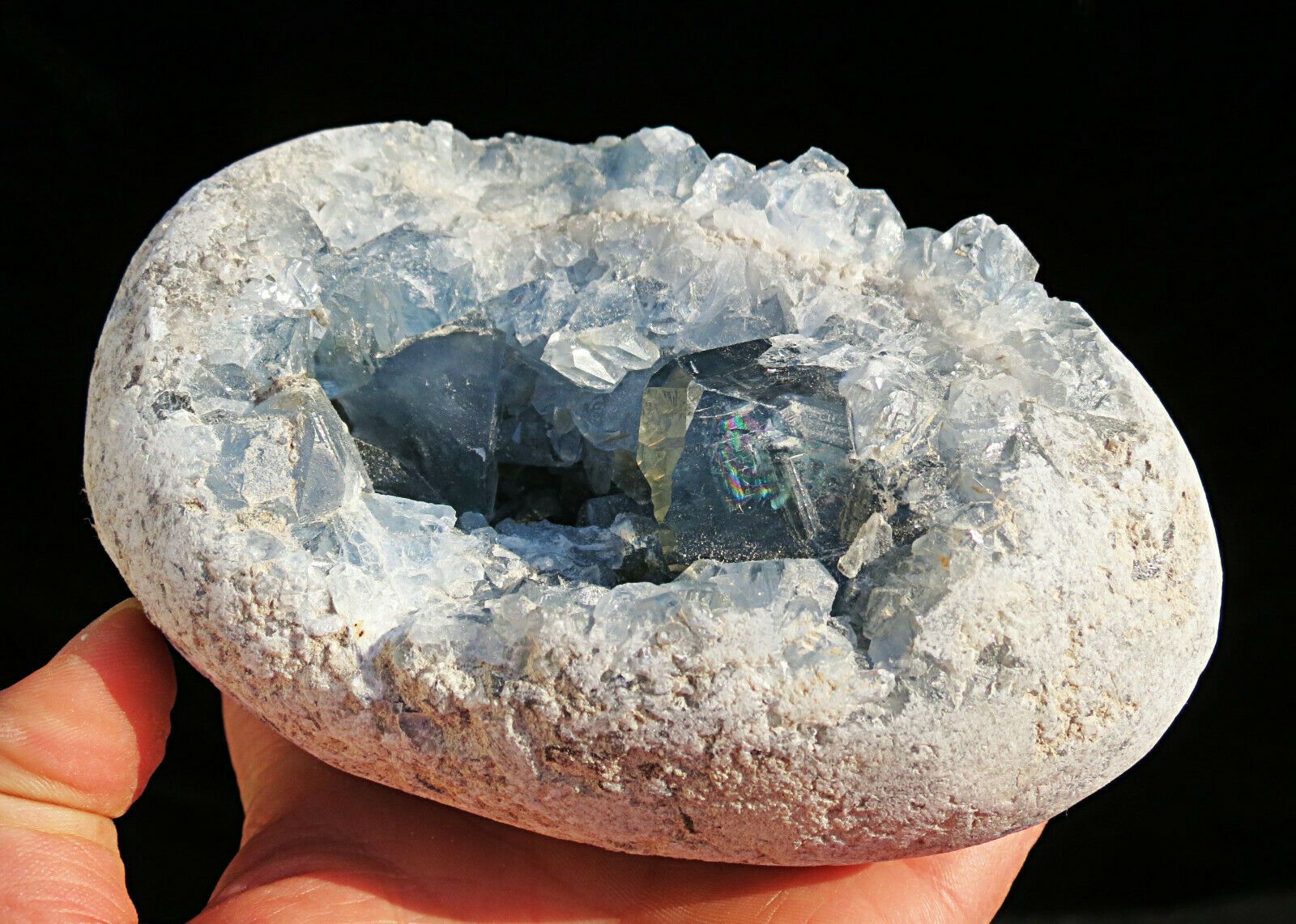 Wholesale Stylish And Cheap BRAND Sparkling Celestite Natural Rainbow ...