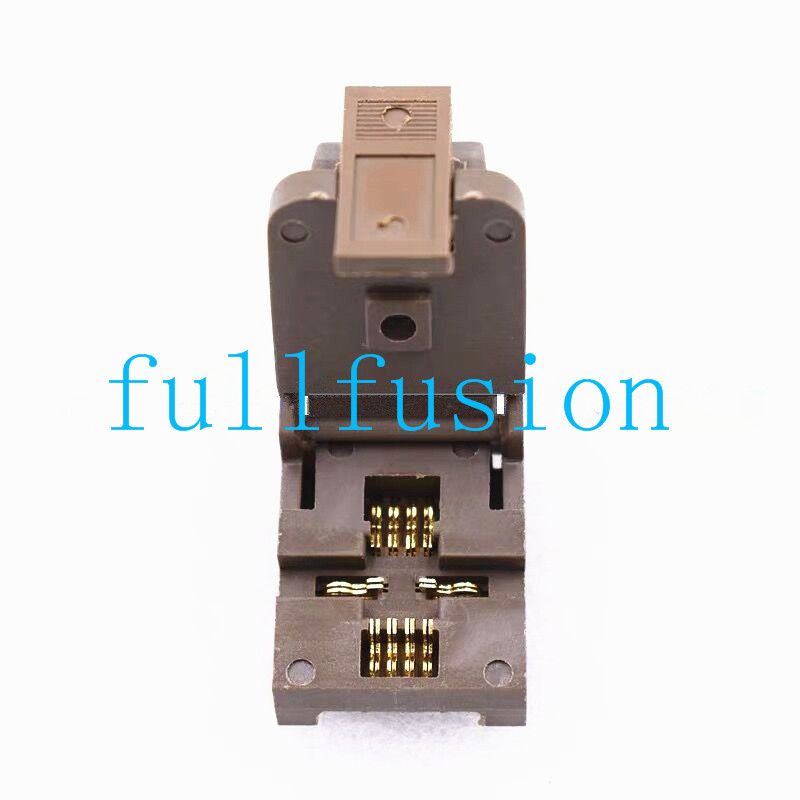 DFN5X6 8L IC Test Socket Kelvin Design DFN8P 1.27mm Pitch IC Body Size ...