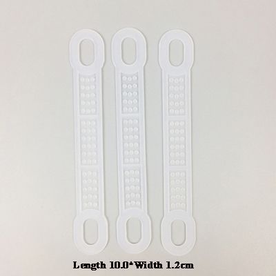 FlexiGrip White Silicone Hanger Stoppers Anti Slip, 2 Sizes Secure Your ...