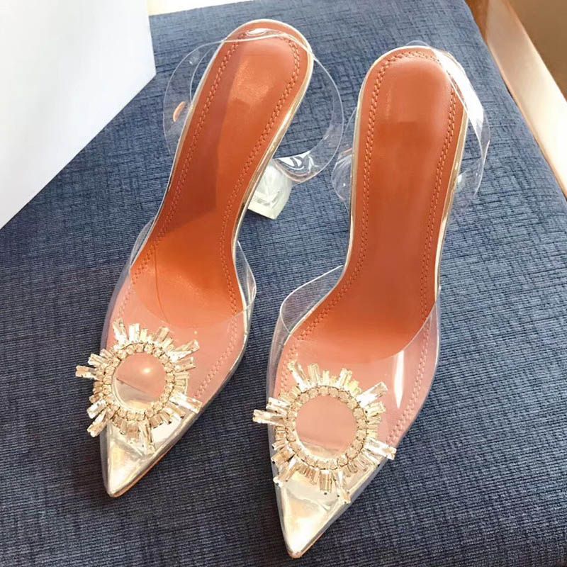 New Designer Women Shoes Bottoms With Box Pumps High Heels Pointed Toe ...