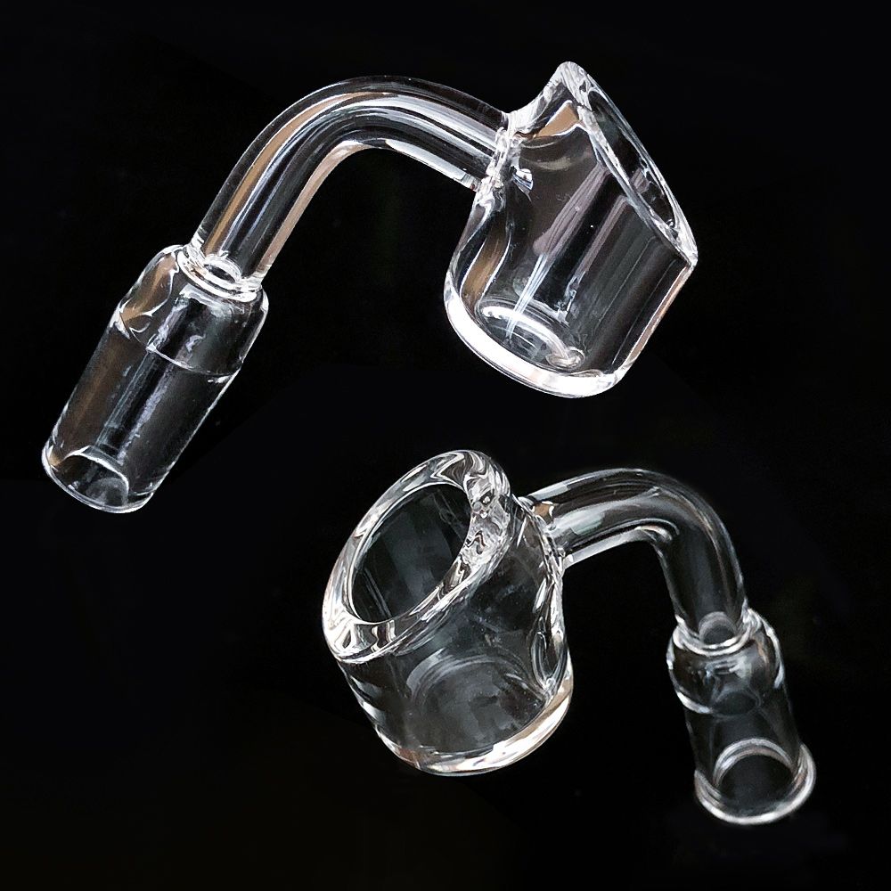 2021 4mm Quartz Banger Domeless Quartz Banger With Clear 10mm/14mm/18mm ...