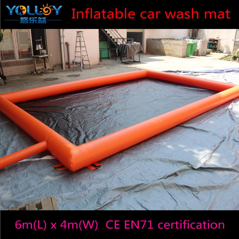 2021 Portable Inflatable Car Wash Pad Car Detailing Mattress For ...