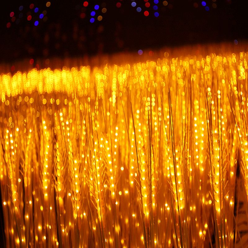 2020 Outdoor Simulation Luminous Wheat Reed Lights Landscape Lighting ...