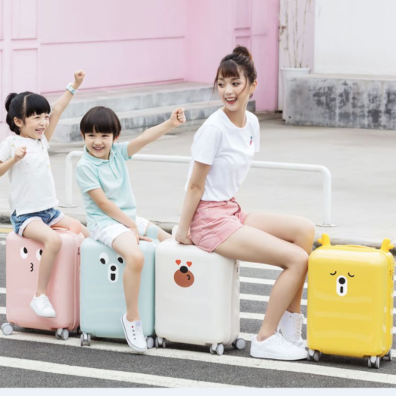 Xiaomi Youpin 18inch Lovely DIY Sticker Travel Suitcase TSA Lock ...