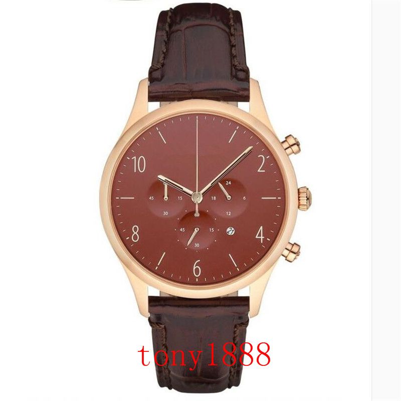 Men Quartz Watch Leather Wristwatches AR1861 AR1862 AR1878 AR1890 ...
