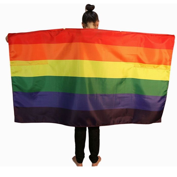 Gay pride flag cape amazon - colalaf