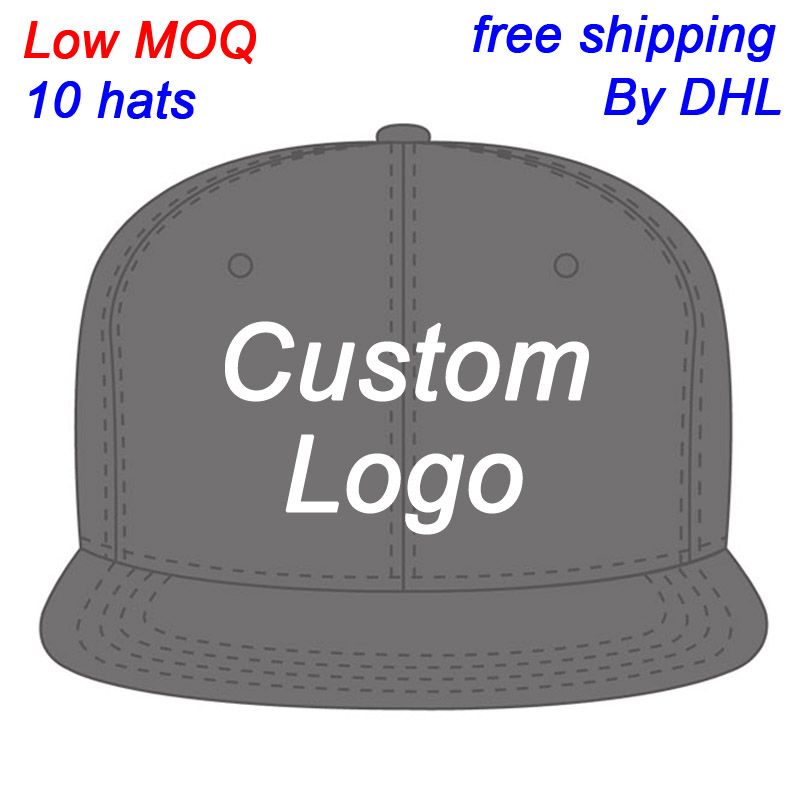 Low MOQ DHL Trucker Golf Tennis Hiphop Hat Tour Full Close Fitted ...