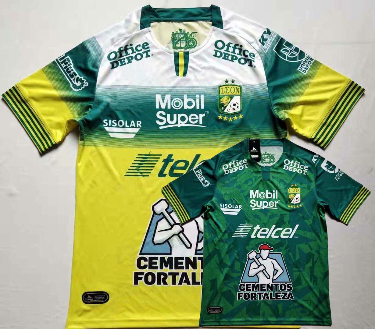 2020 Top 2019 2020 Liga MX Club Leon Soccer Jerseys Home Away 19 20 ...