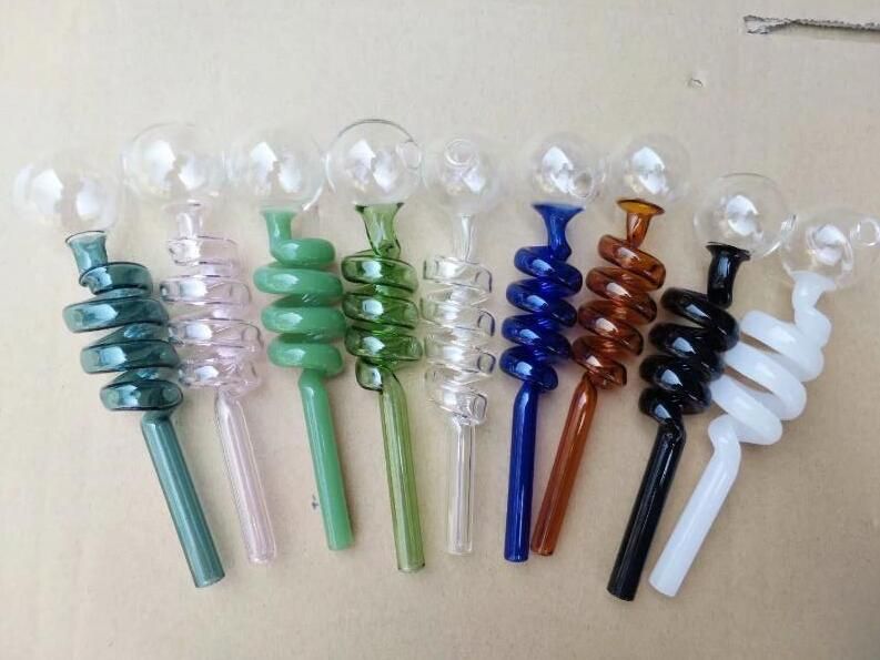 Glass Dab Rig Stick 15cm/20cm Oil Burner 12 Styles With Dotted Pipes ...