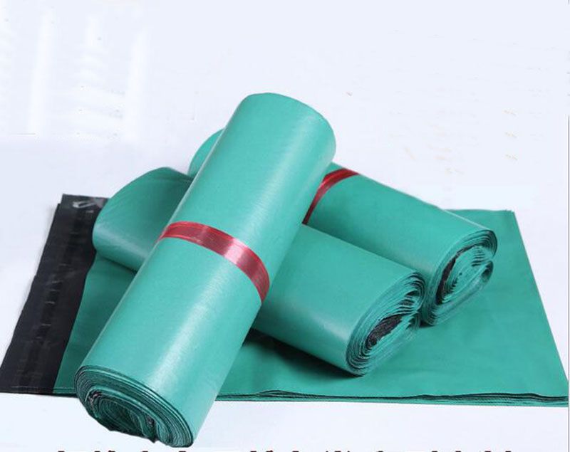 2020 Green Plastic Mailing Packaging Bags Shipping Self Adhesive Postal ...