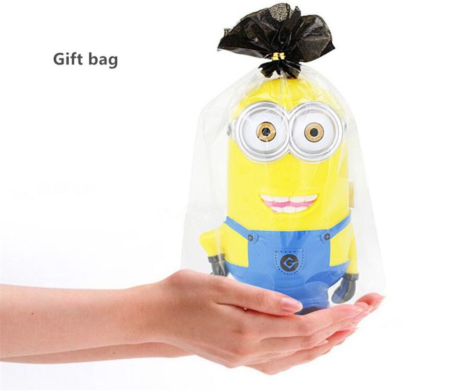 2016 Hot Sales 9cm Minions Lovely 3d Minion Money Boxes Cartoon Figures ...