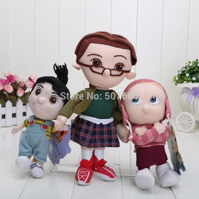 2017 Ems Despicable Me Girl Plush Toy Margo Edith Cuddly Stuffed Animal ...