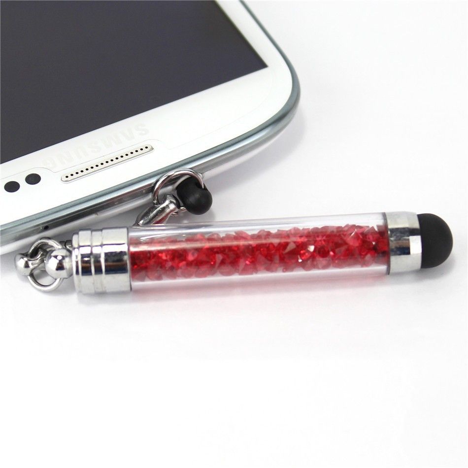 2021 Luxury Fashion Diamond Crystal Stylus Touch Screen Pen Stylus For ...