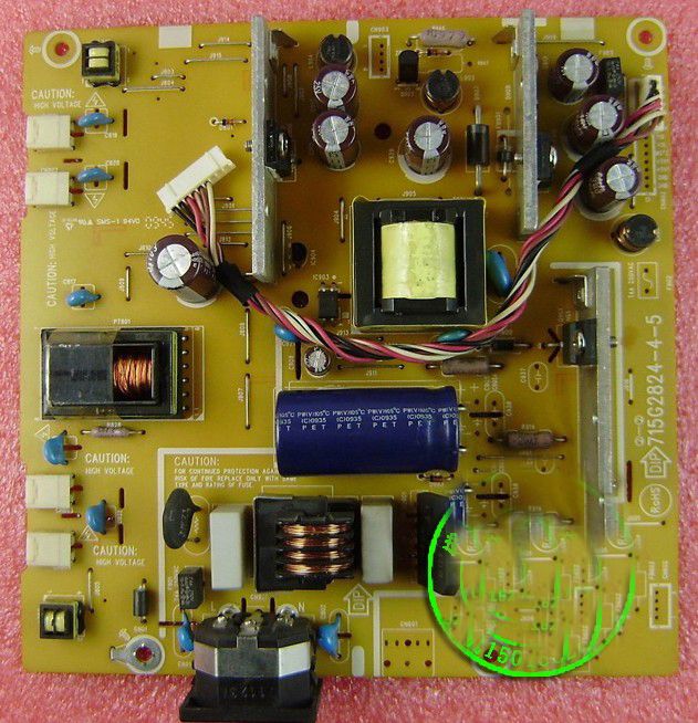 6 Lines LCD Monitor PCB TV Power Supply Board AOC 2217V+ G2219 919SW ...