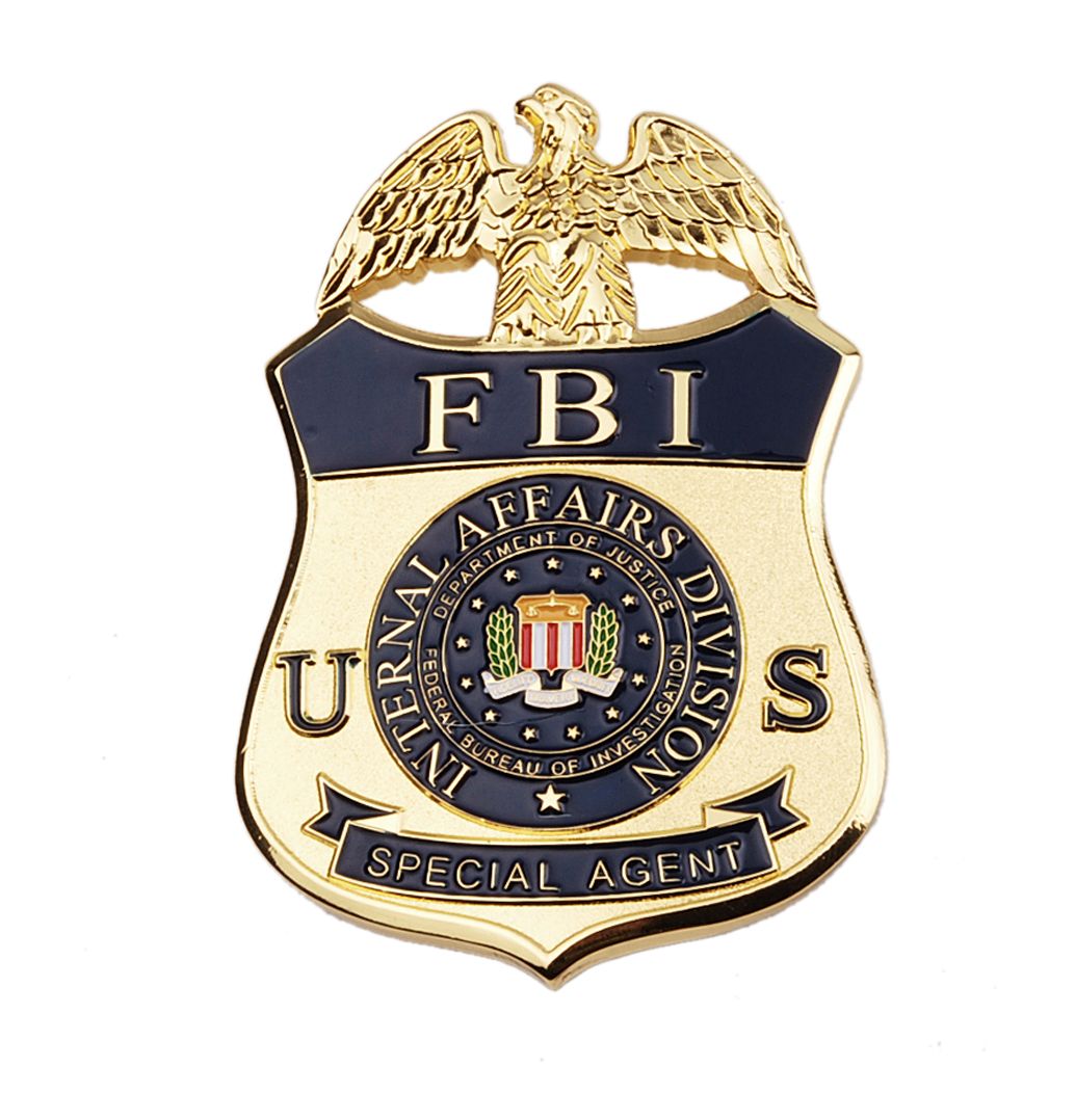 US FBI Ternal Affairs Division Special Agent Metal Badge Pin Badge ...
