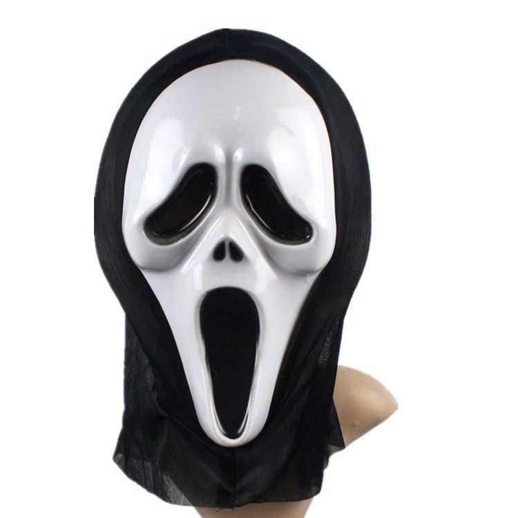 Ghost Single Face Mask CS Cosplay Final Destination Horror Outcry Mask ...