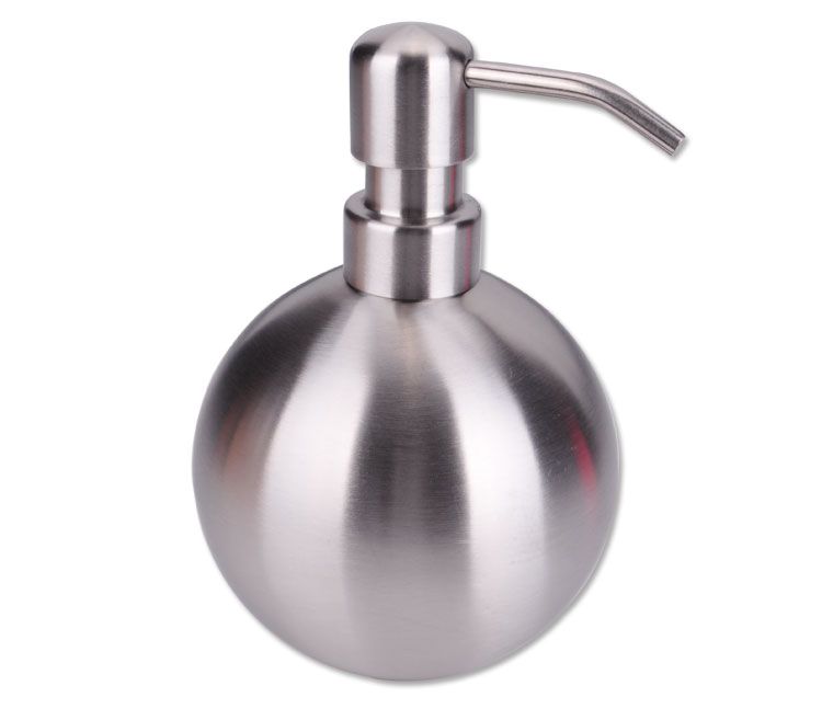 2017 Spherical Stainless Steel Soap Dispenser 500ml Bottle Of Hand ...
