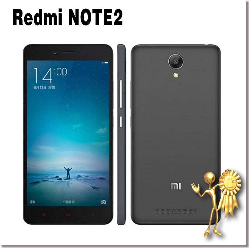 Best Original Xiaomi Redmi Note 2 TD TDD Mobile Phone MTK Helio X10 ...