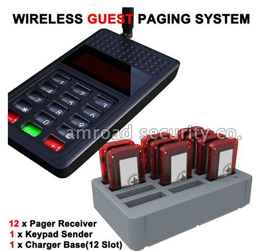 Y-P801 Wireless Guest Paging System Restaurant Calling System W Pager ...