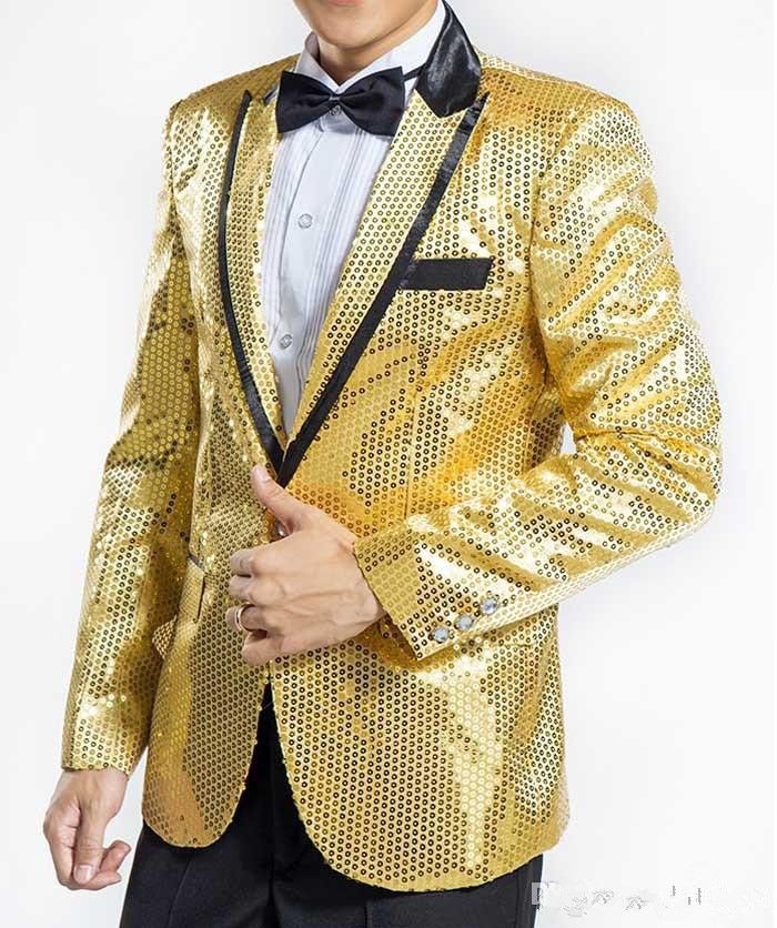 Cool Men Suit 2015 Spring Fashion Mens Slim Fit Black Red Prom Suit ...