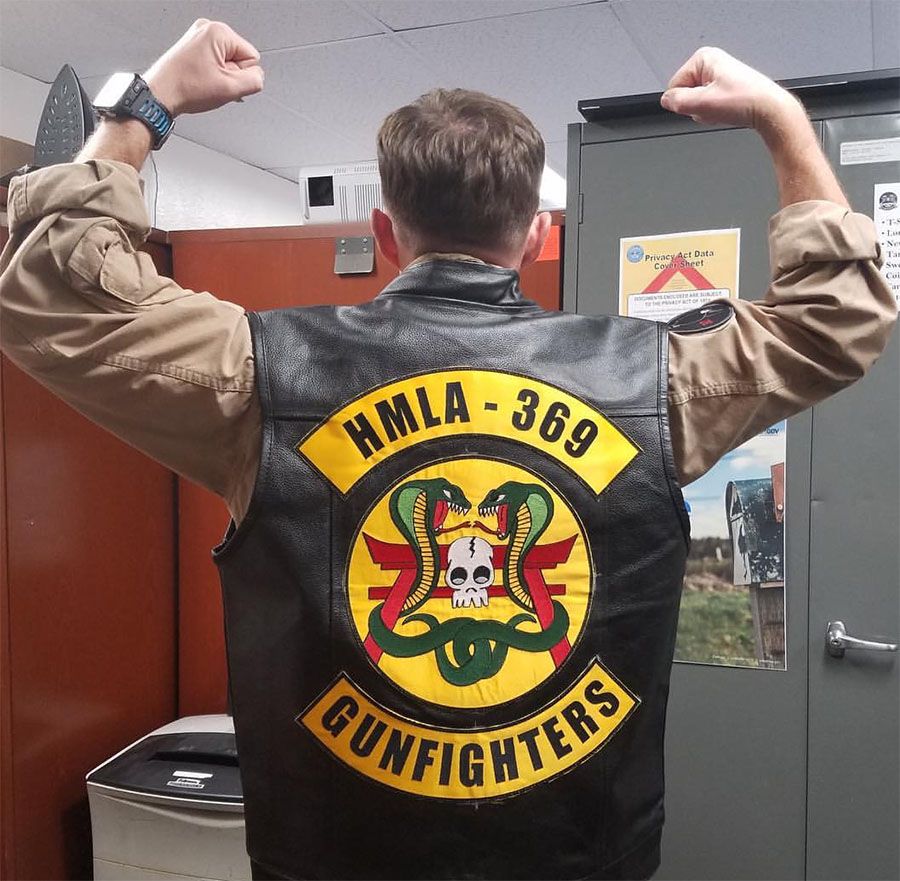 2020 HOT SALE 369 GUNFIGHTERS COBRA SKULL MOTORCYCLE COOL LARGE BACK ...