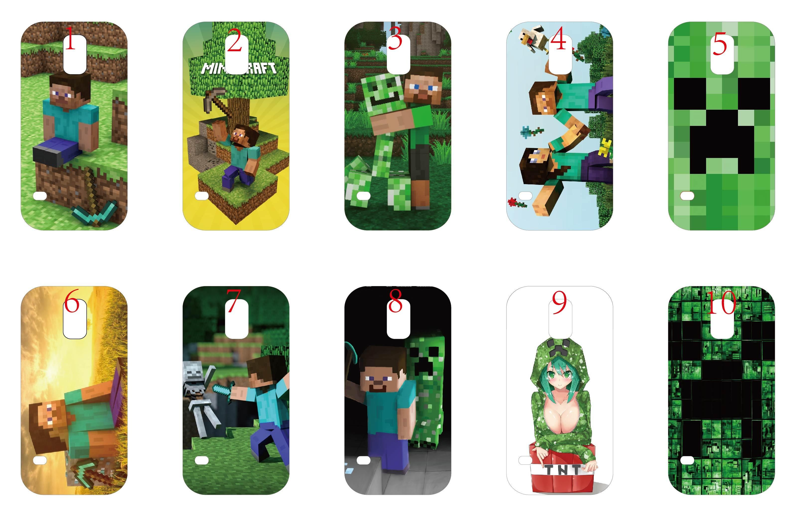 2014 Real Plastic Phone Cases Minecraft Case Cover New Arrival For ...