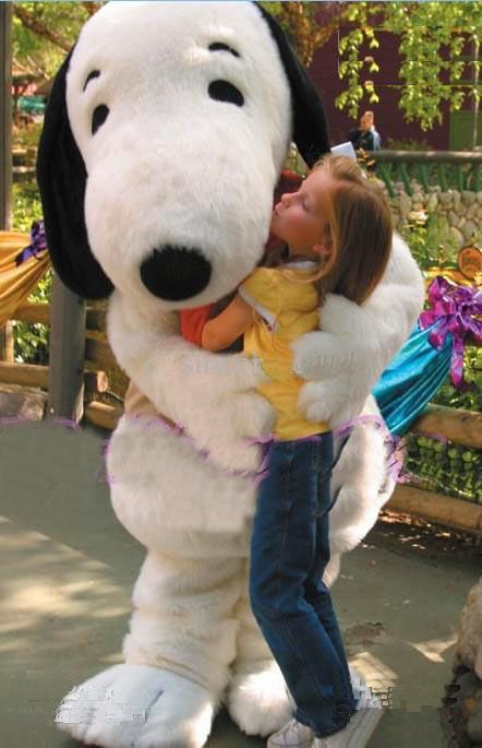 Professional Customized Epe Snoopy Dog Mascot Costume Outfits Cartoon ...