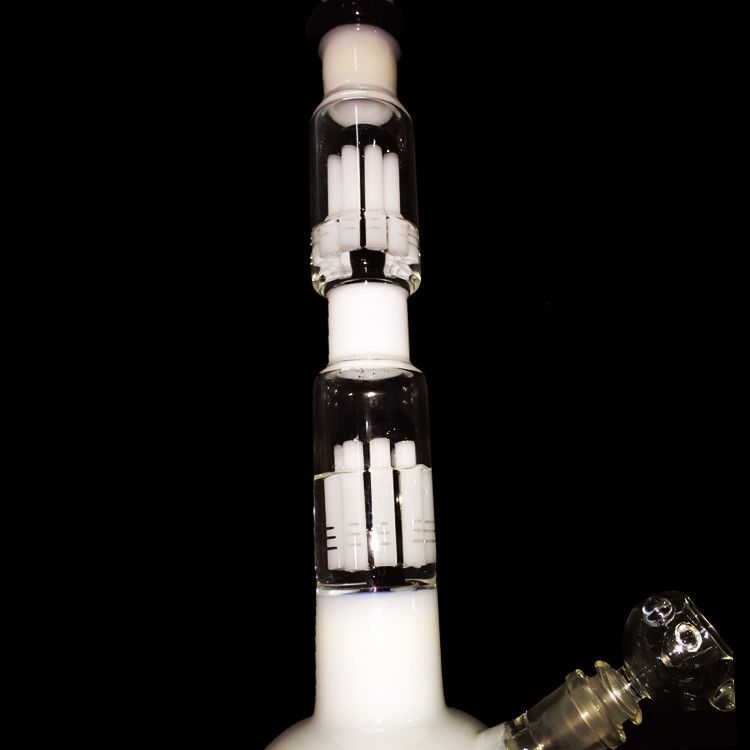 2021 Double Filter Ash Catcher 20.5 Inches Beehive Glass Bongs Water ...