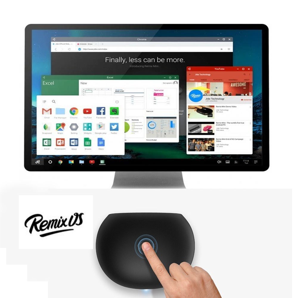 Remix Mini Install Remix Os Real Android Mini Pc 2gb+16gb Quad Core Cpu ...