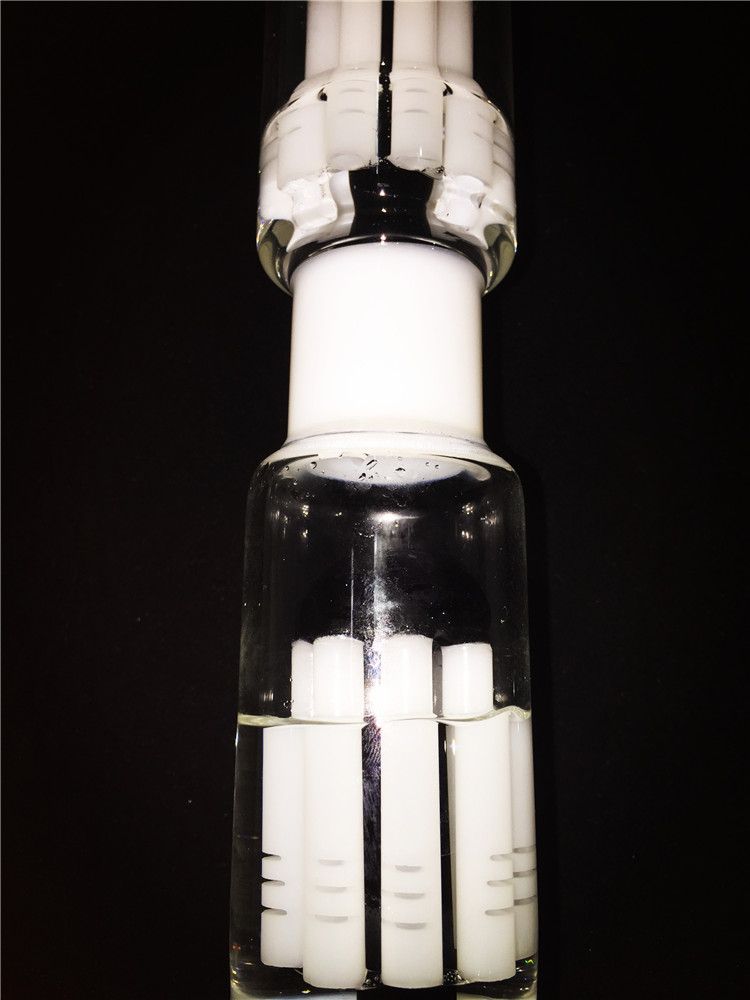 2021 Double Filter Ash Catcher 20.5 Inches Beehive Glass Bongs Water ...