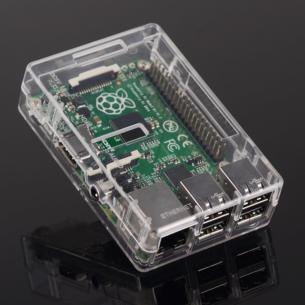 2019 New Raspberry Pi 2 Case Raspberry Pi B+ Case Transparent Case Box ...