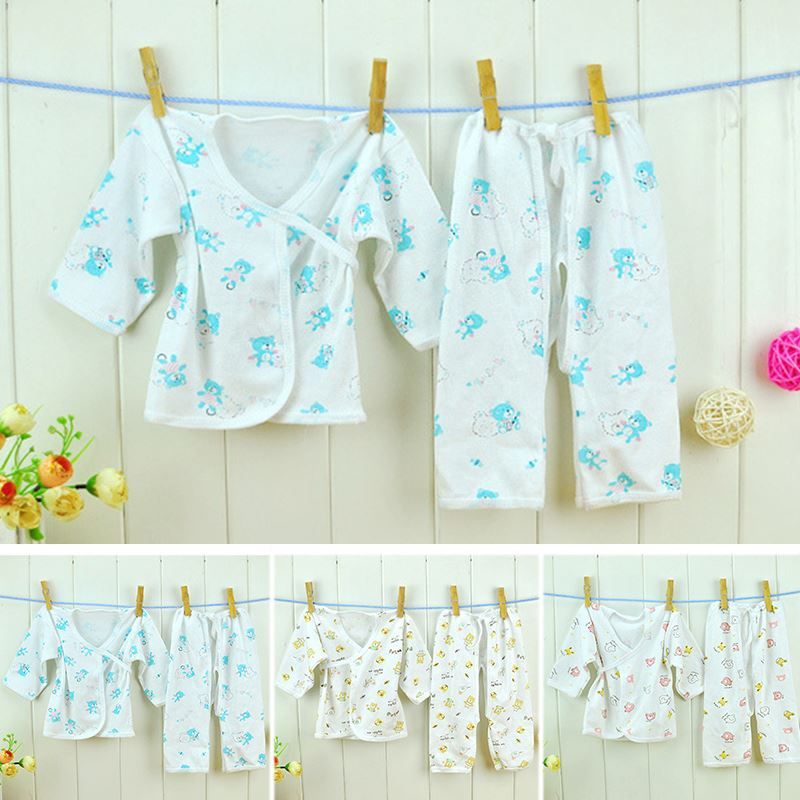 Compre 0 3 Meses Bebé Recién Nacido Conjunto De Ropa Interior De ...