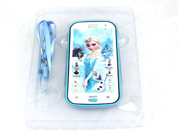 Mobile Baby Phone Toy Frozen Elsa And Anna English Language Learning ...