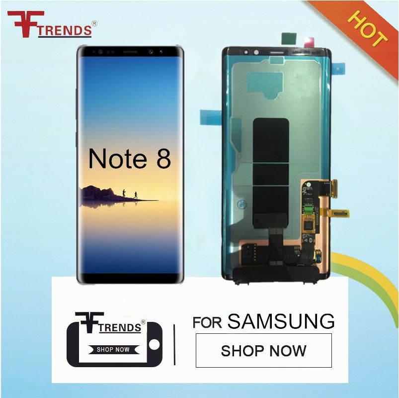 2019 For Samsung Galaxy Note 8 Original LCD With Touch Screen Digitizer ...