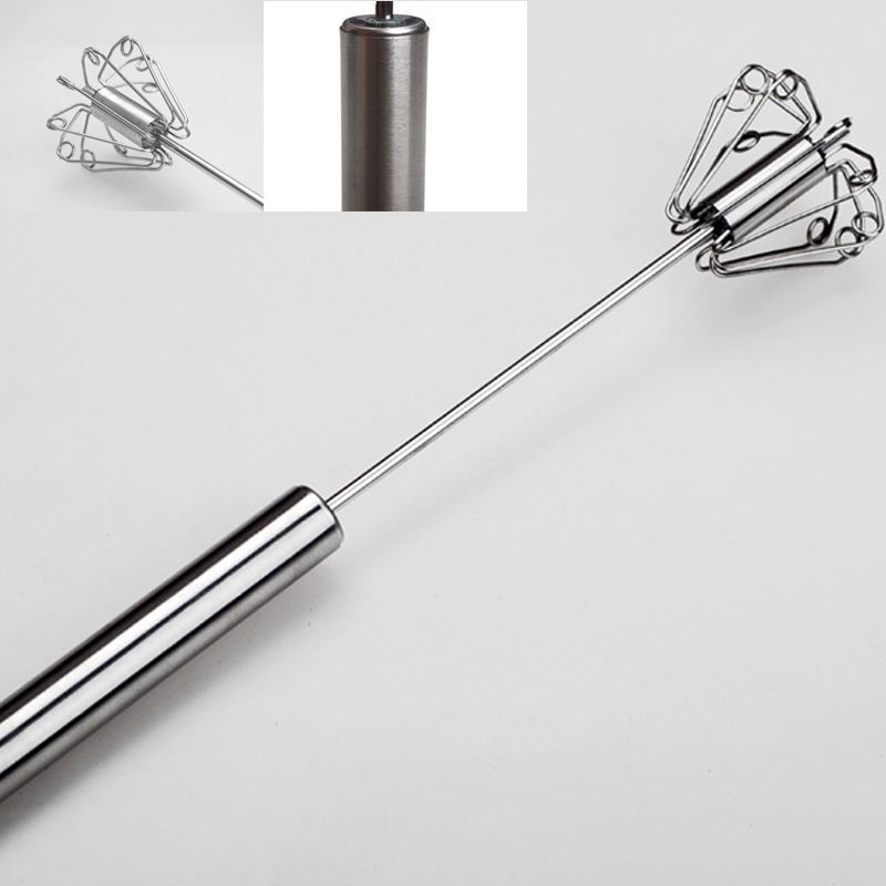 2020 Kitchen Tools Magic Whisk Self Turning Stainless Steel Miracle Egg ...