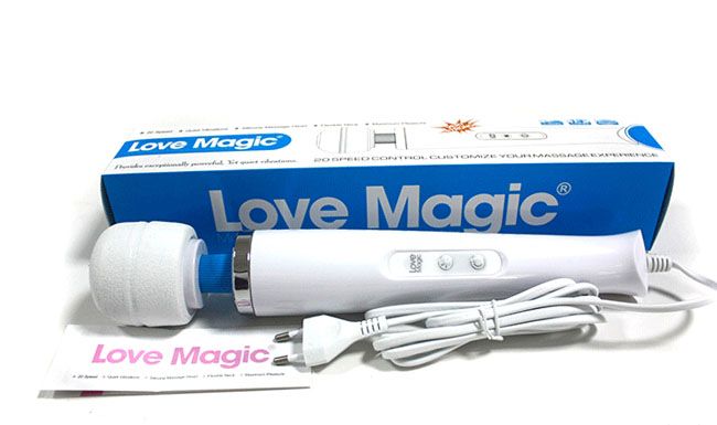 20 Speed Magic Wand Massager AV Magic Wands Vibrator Powerfull ...