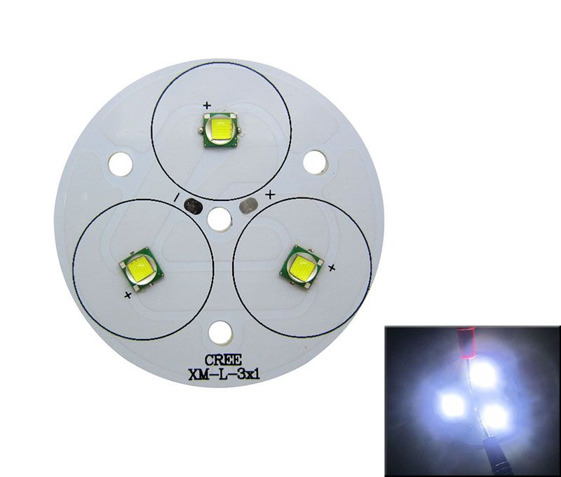 2021 Series 3 Cree XM L XML / XM L2 XML2 White 6500k 30W With 50MM PCB ...