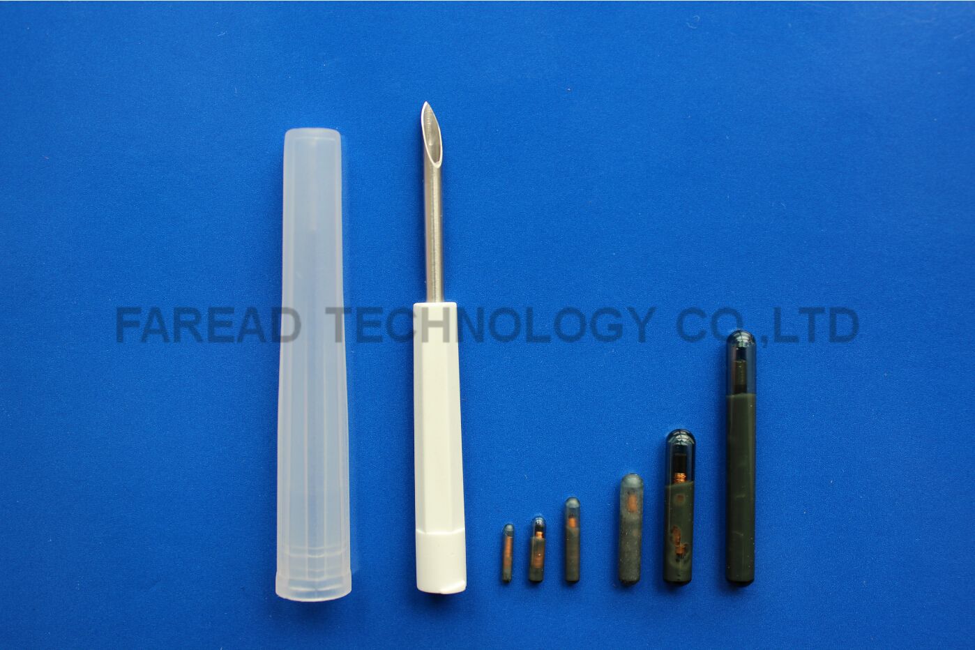 Rfid Animal Microchip Needle 1.4*8mm 134.2khz Iso11784/5 Transponder ...