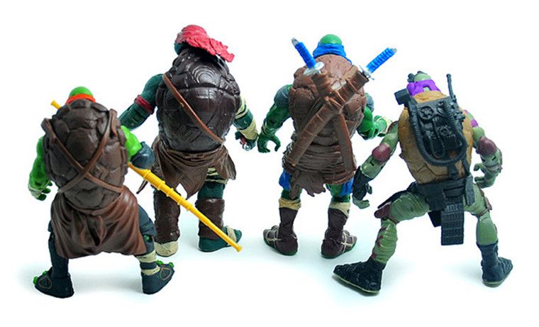 2014 New TMNT Toys Mirage Teenage Mutant Ninja Turtles Building Blocks ...