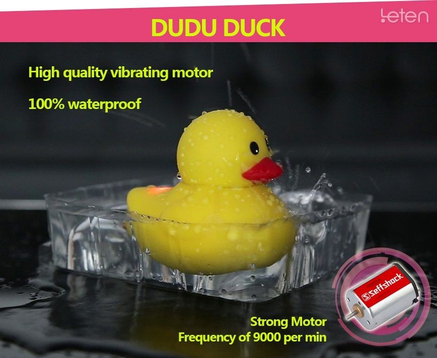 Leten Dudu Duck Dual Vibrator For G Spot Vagina Massager For Female