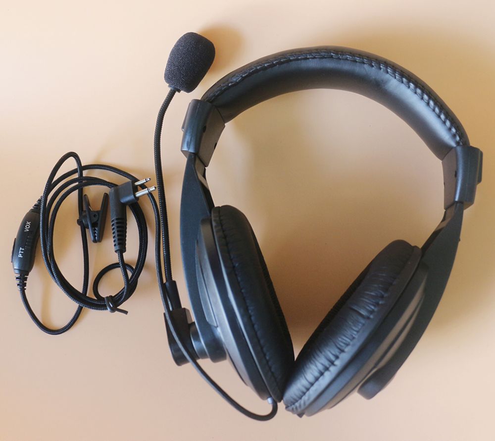 Over Head Headset/Earpiece Boom Mic Headphone Earphone For Motorola ...